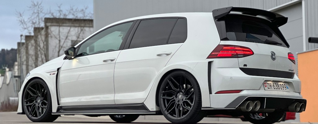 Swiss Tuning stellt VW Golf R auf Barracuda Dragoon | Aftermarket Update