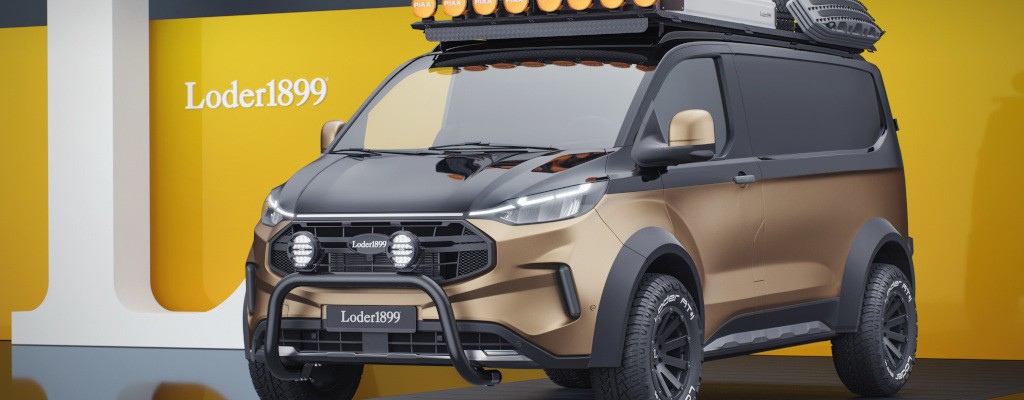 Loder1899 schärft Ford Transit Custom zum Offroader | Aftermarket Update